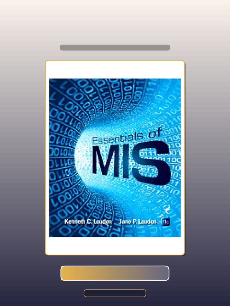 Complete Essentials of MIS 11e by Ken Laudon 013380688X eBook and ...