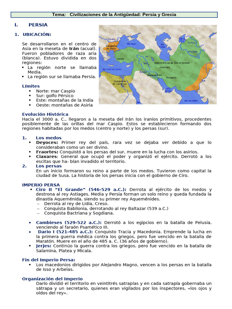 Módulo 03 - Iii Trim. - 2021 - CC - Ss. - 1° Sec. | PDF | Imperio aqueménida | Guerras Greco Persas