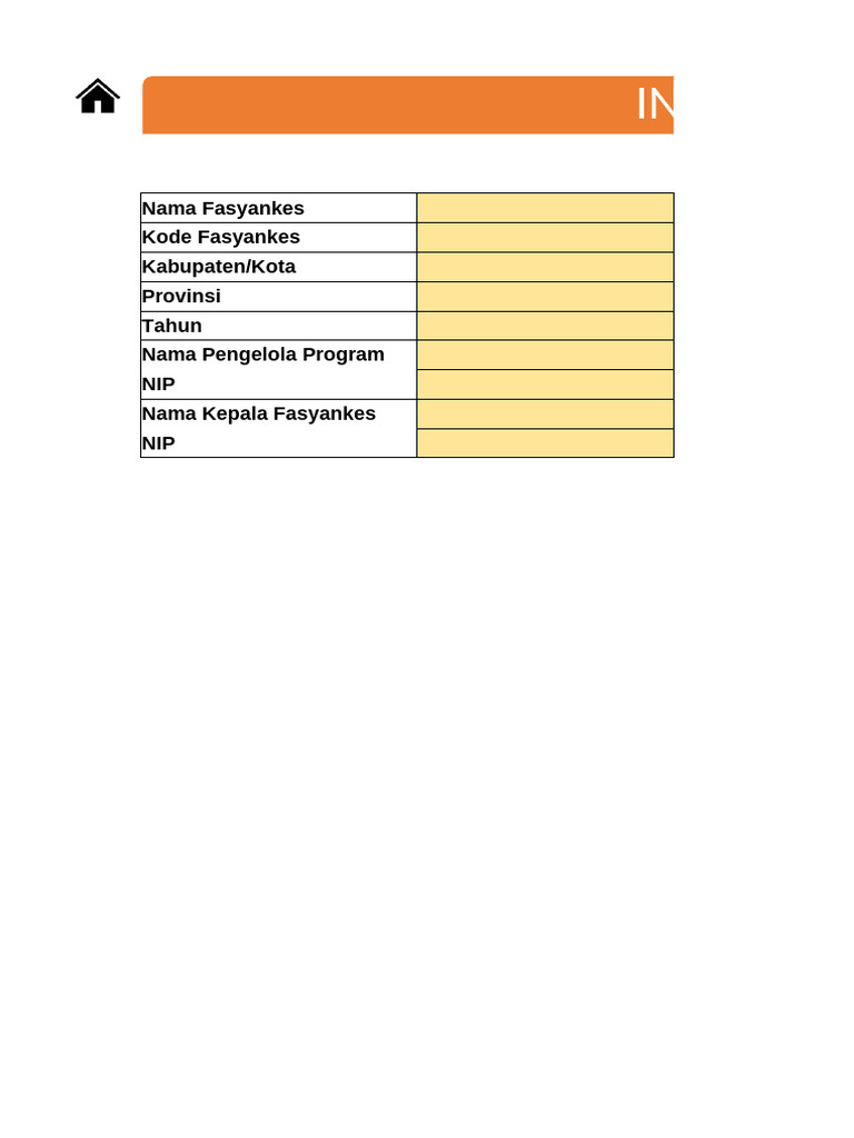 Form Laporan Tifoid Fasyankes | PDF