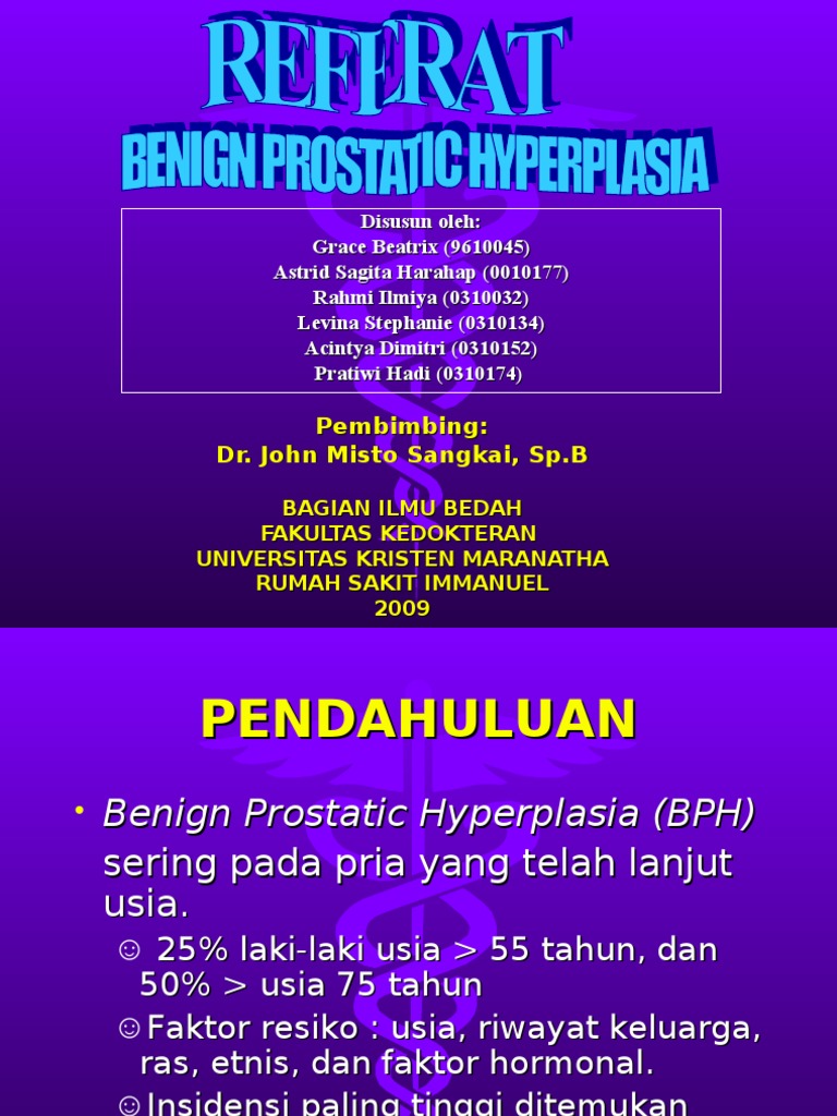 Power Point Referat BPH | PDF