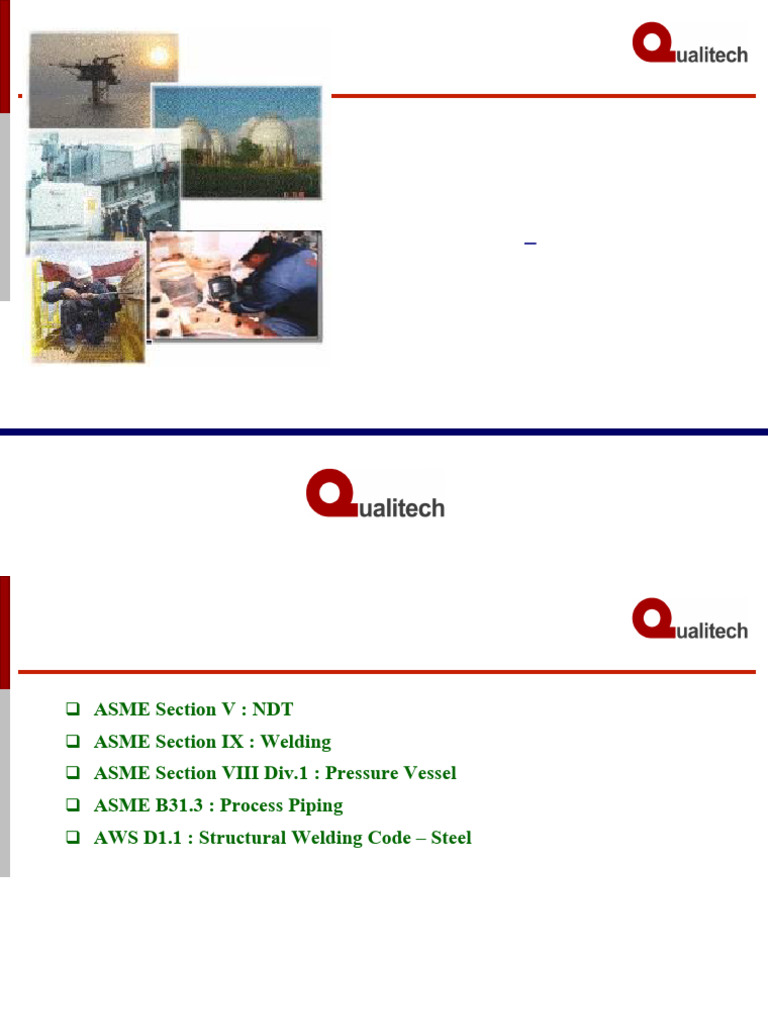 VT Training # 7 (Code & Standard) - PDF | PDF | Welding | Construction