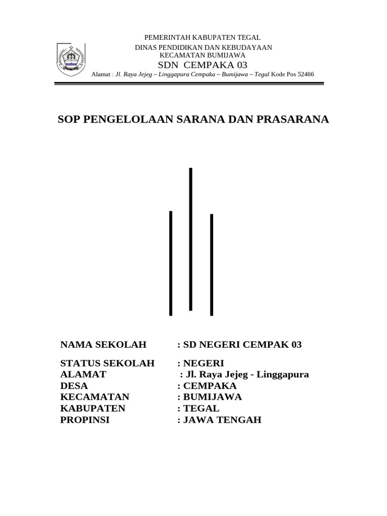 Sop Sarpras | PDF