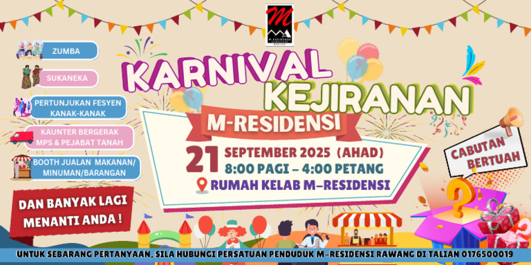 Poster Karnival Kejiranan | PDF
