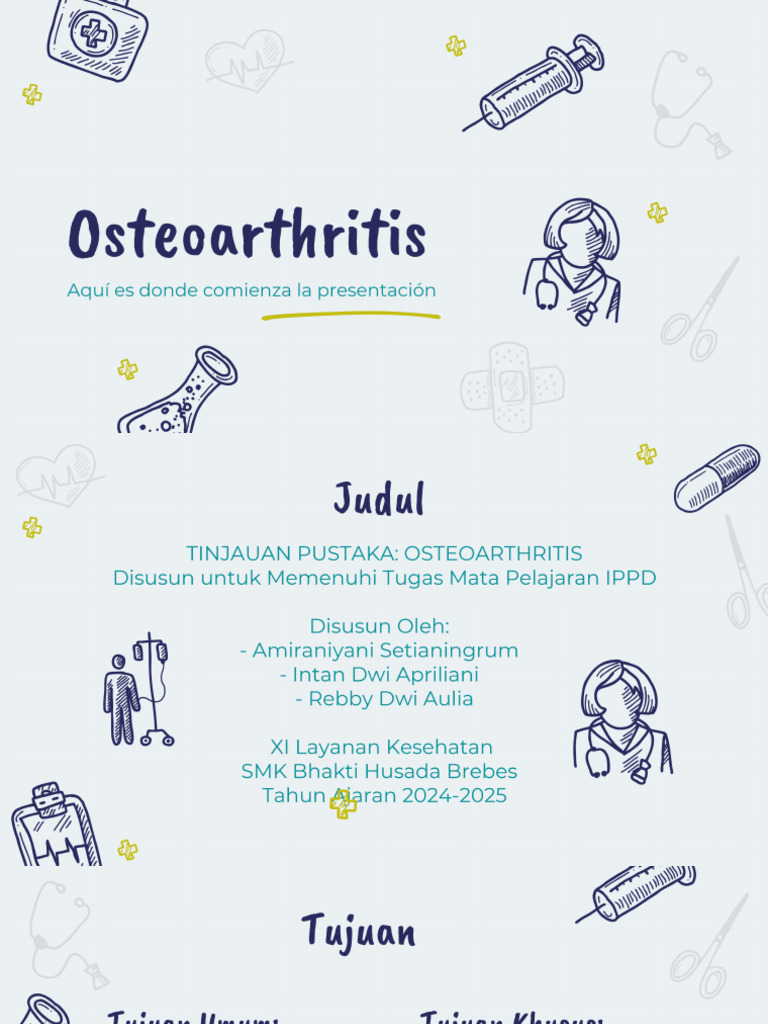 Osteoarthritis Ippd | PDF