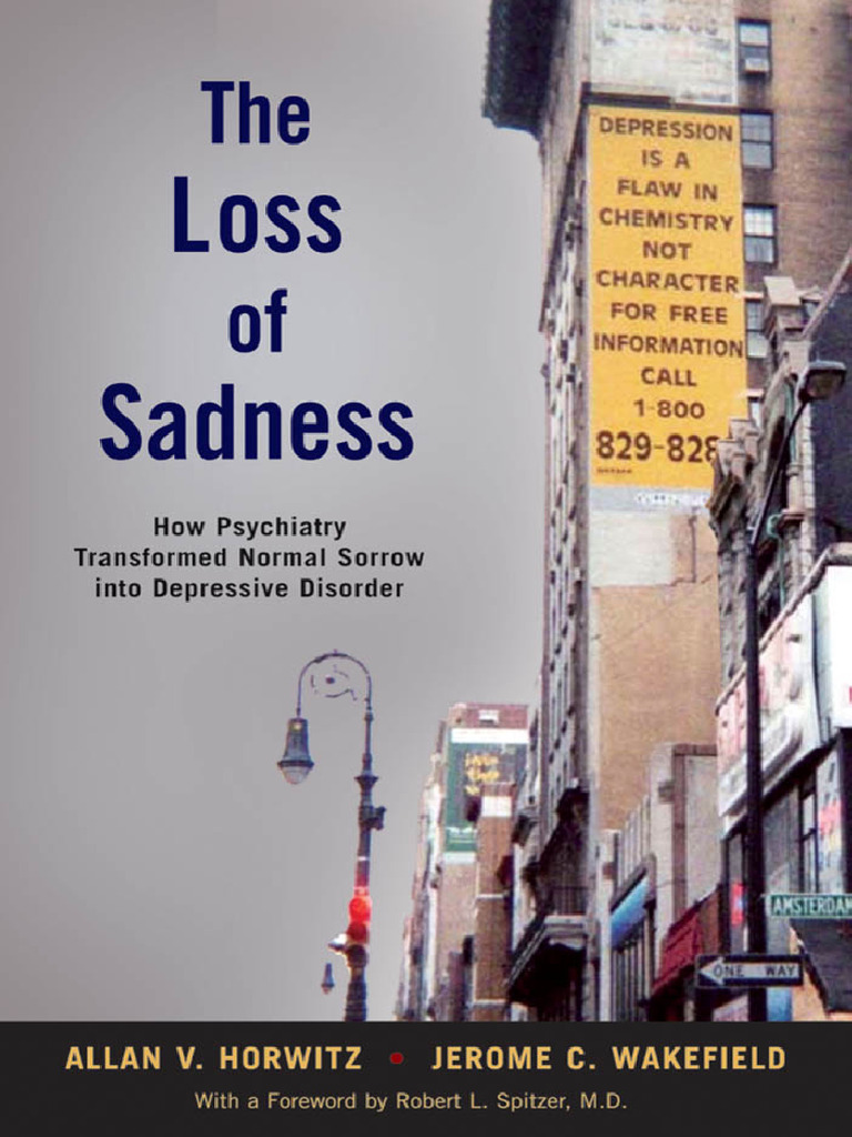 The Loss of Sadness | PDF | Diagnostic And Statistical Manual Of Mental ...