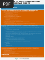 AMDR Guidelines for Macronutrients | PDF | Nutrients | Calorie