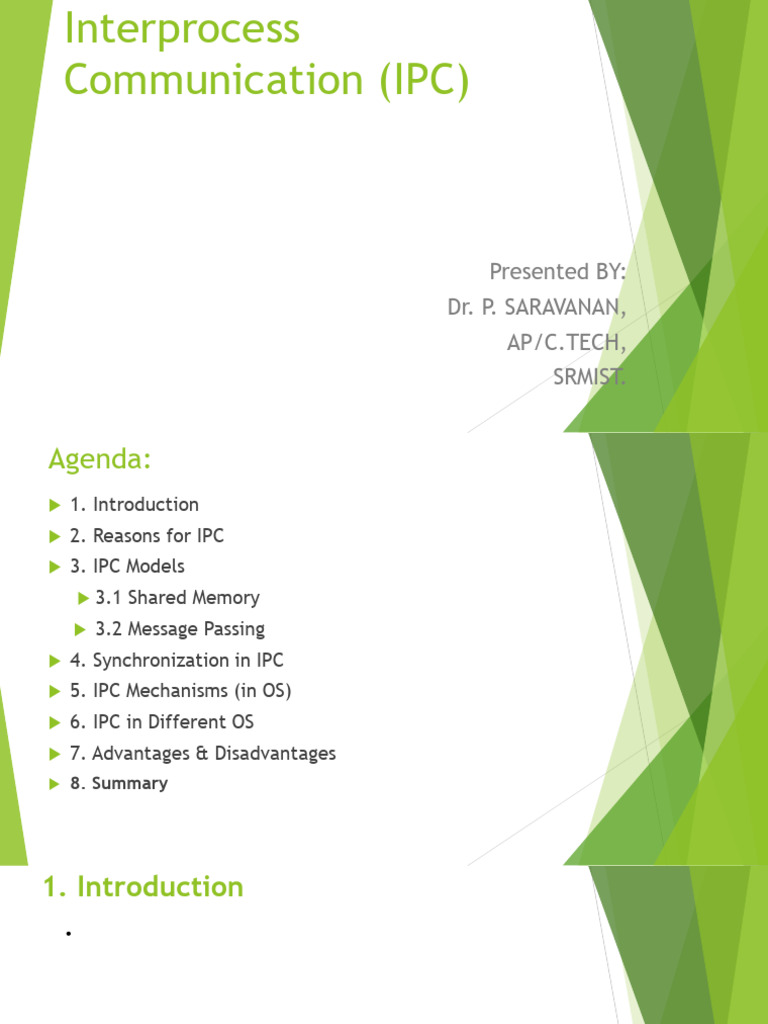 3.interprocess Communication (IPC) | PDF | Process (Computing ...