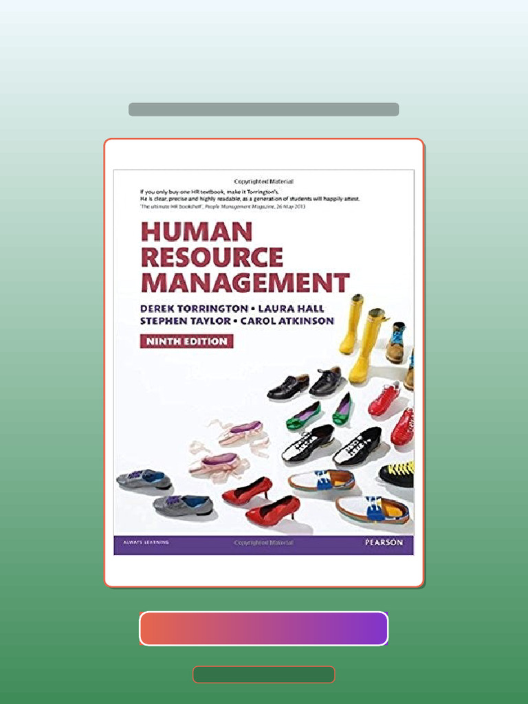 Human Resource Management 9th Edition Get It Now | PDF | Multiple ...