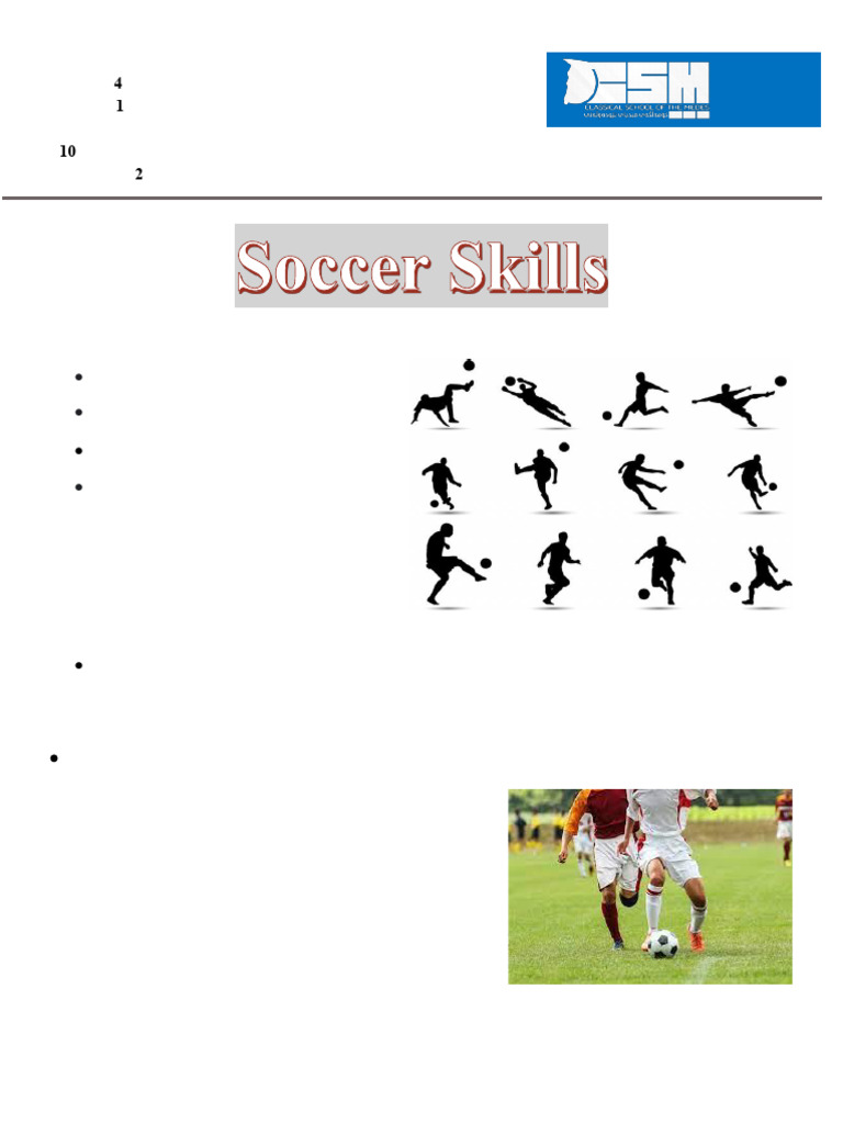 Essential Soccer Skills for Grade 10 PE | PDF | Association Football ...