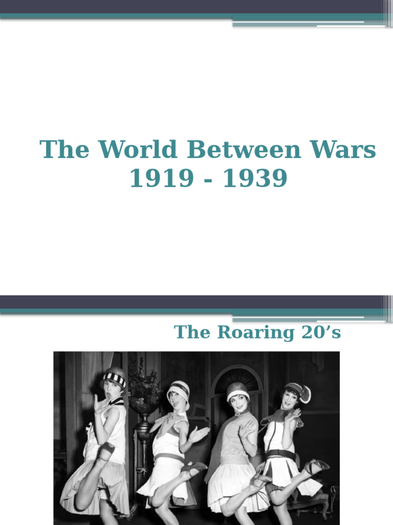 The World Between Wars | PDF | Fascism | Great Depression