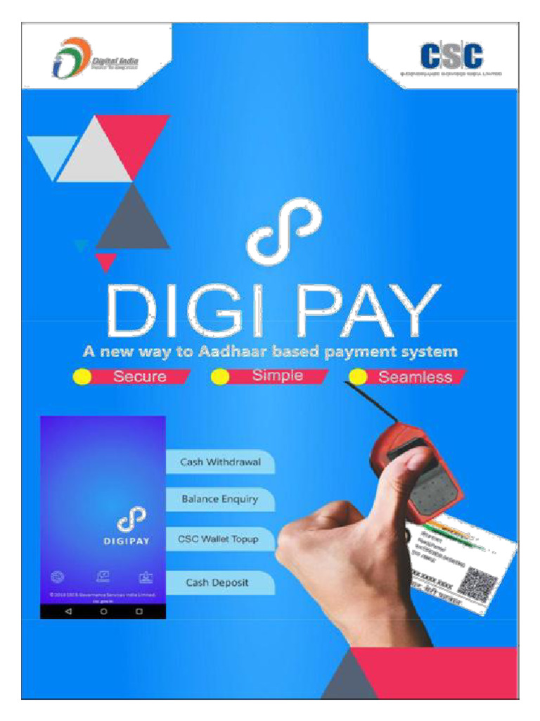Digipay User Manual Android | PDF | Authentication | Cash