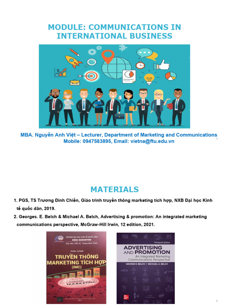 Chapter 1 - Introduction To Communications in IB PDF | PDF | Marketing ...