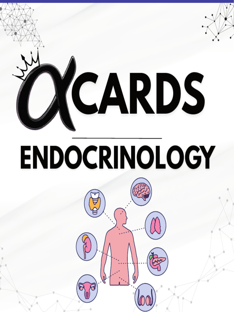 Endocrinology Alpha Cards | PDF