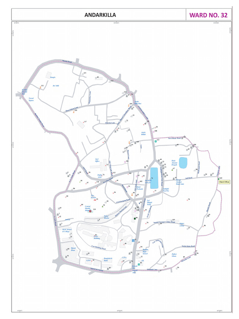 32 Ward Map CTG | PDF