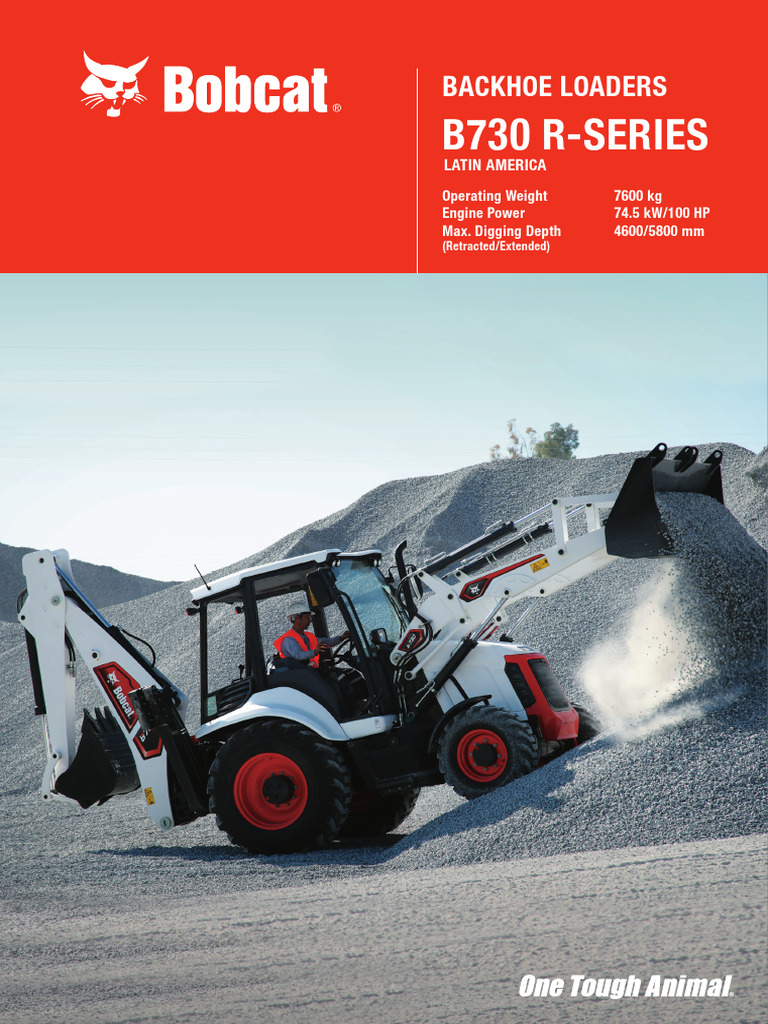 BHL B730 LA Leaflet B-1973 High en | PDF | Loader (Equipment) | Motor ...