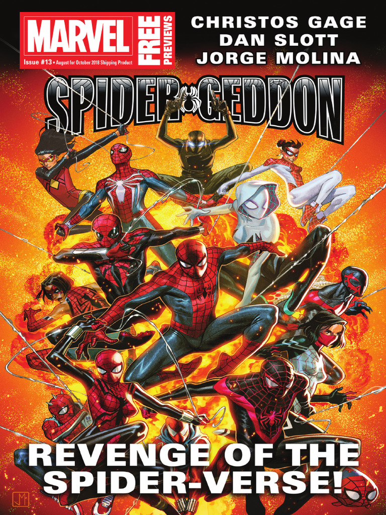 Marvel Previews 013 Aug 2018 For | PDF | Spider Man | Comics Publications