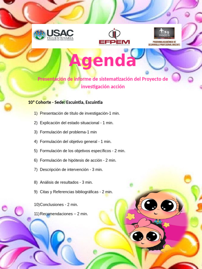 Agendas Padep | PDF | Science | Metodología