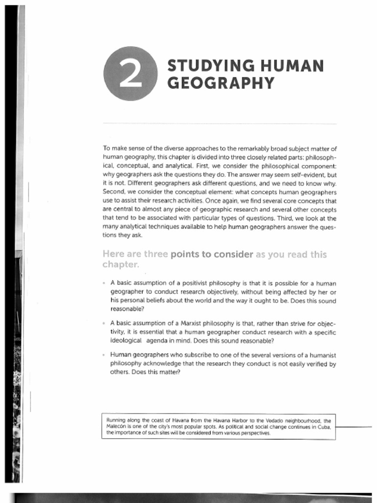 Studying Human Geography | PDF