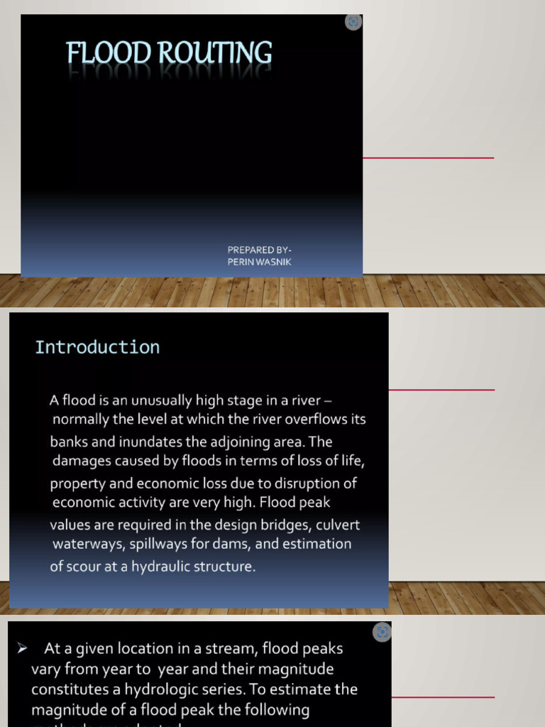 Methode Flood Routing | PDF