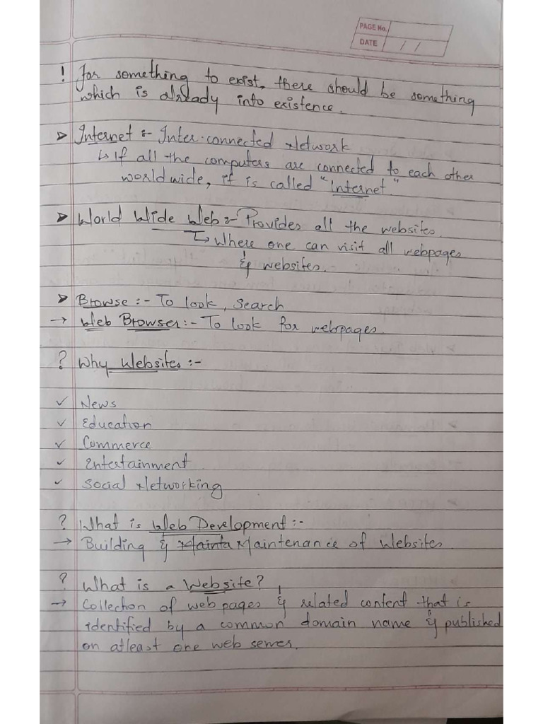 Web Development Unit 1............................... | PDF