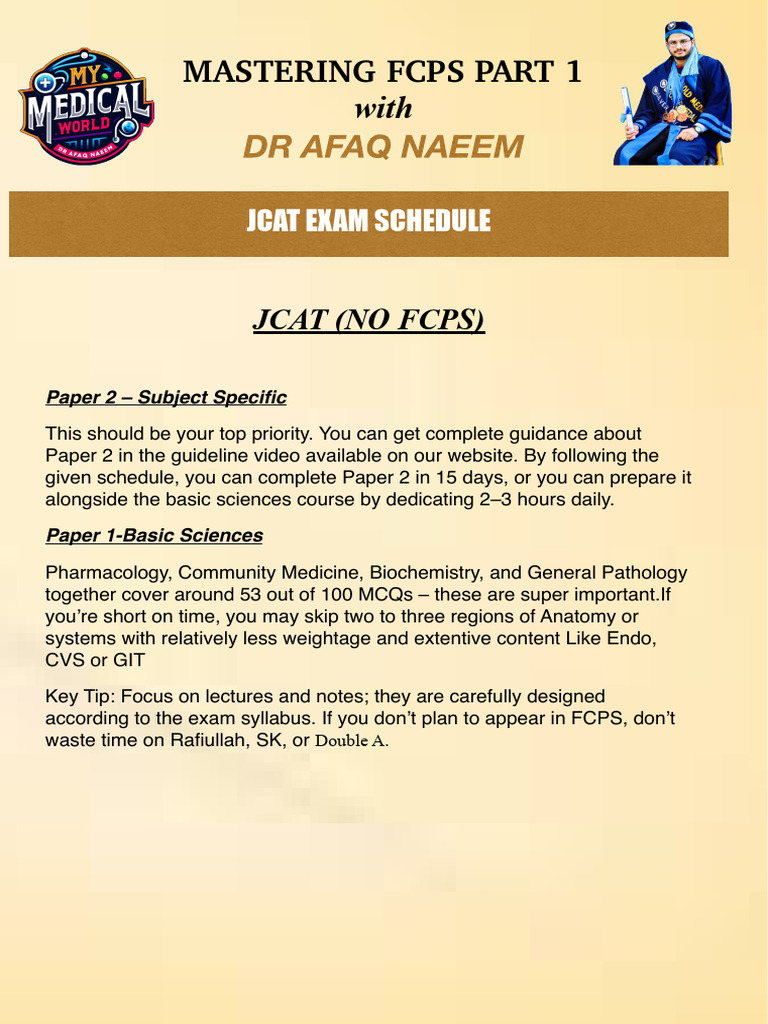 JCAT Exam Paper 1 Intensive Guide | PDF