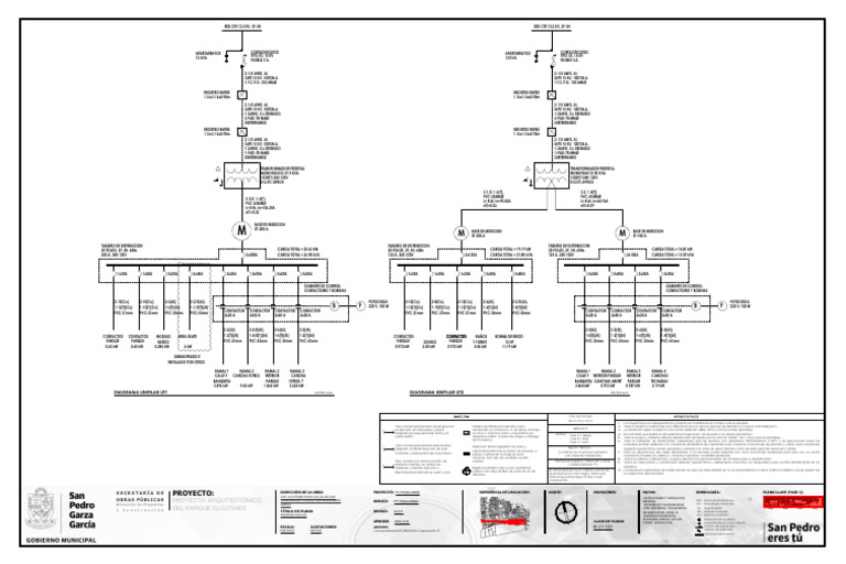 IE 01 131_Diagrama Unifilar R0 Fotocelda | PDF | Conductor electrico ...
