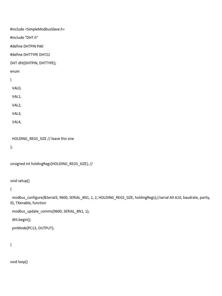 Program Modbus Slave Stm32 Pdf