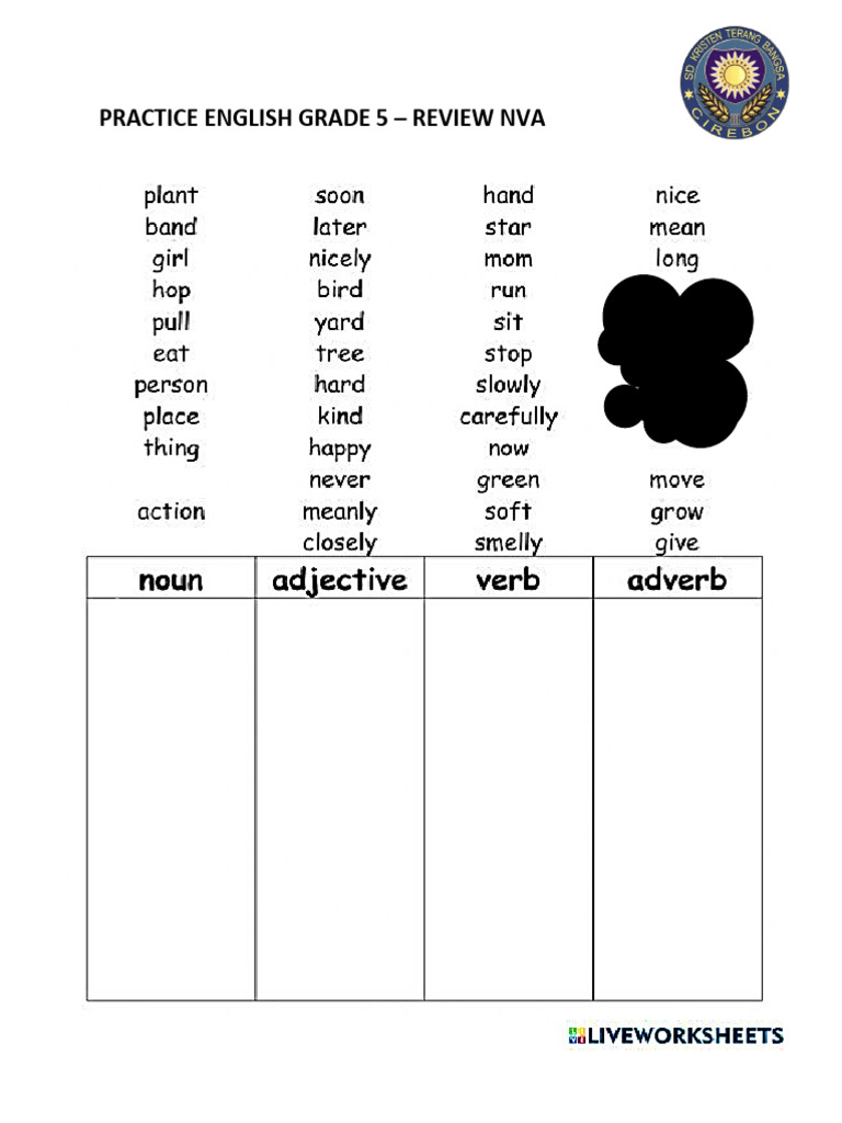 Answer Key English Sorting - Grade 5 | PDF