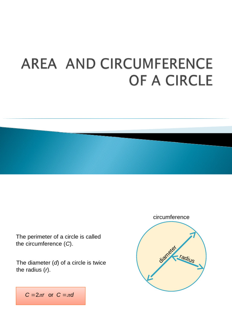 Circle Geometry: Area & Circumference Calculations | PDF | Area | Circle