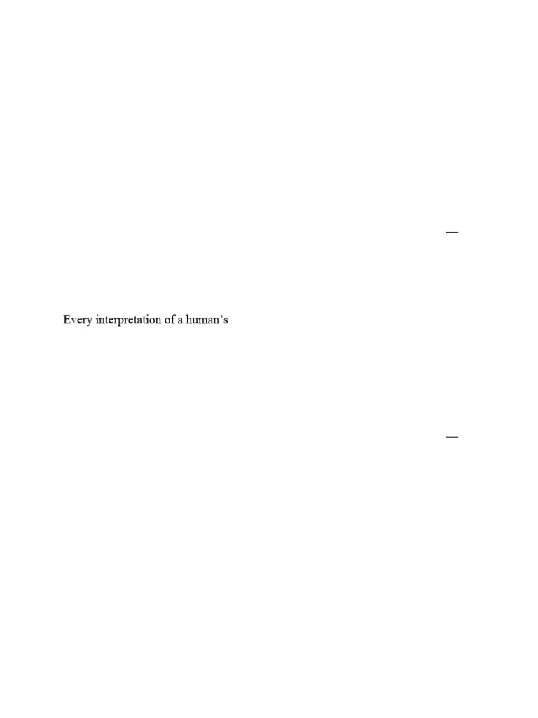 Exploring Human Nature and Freedom | PDF | Free Will | Thought