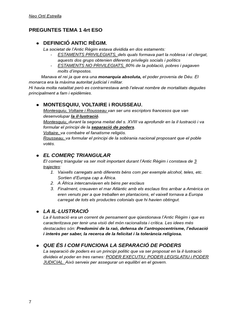 PREGUNTES Socials - Documents de Google | PDF