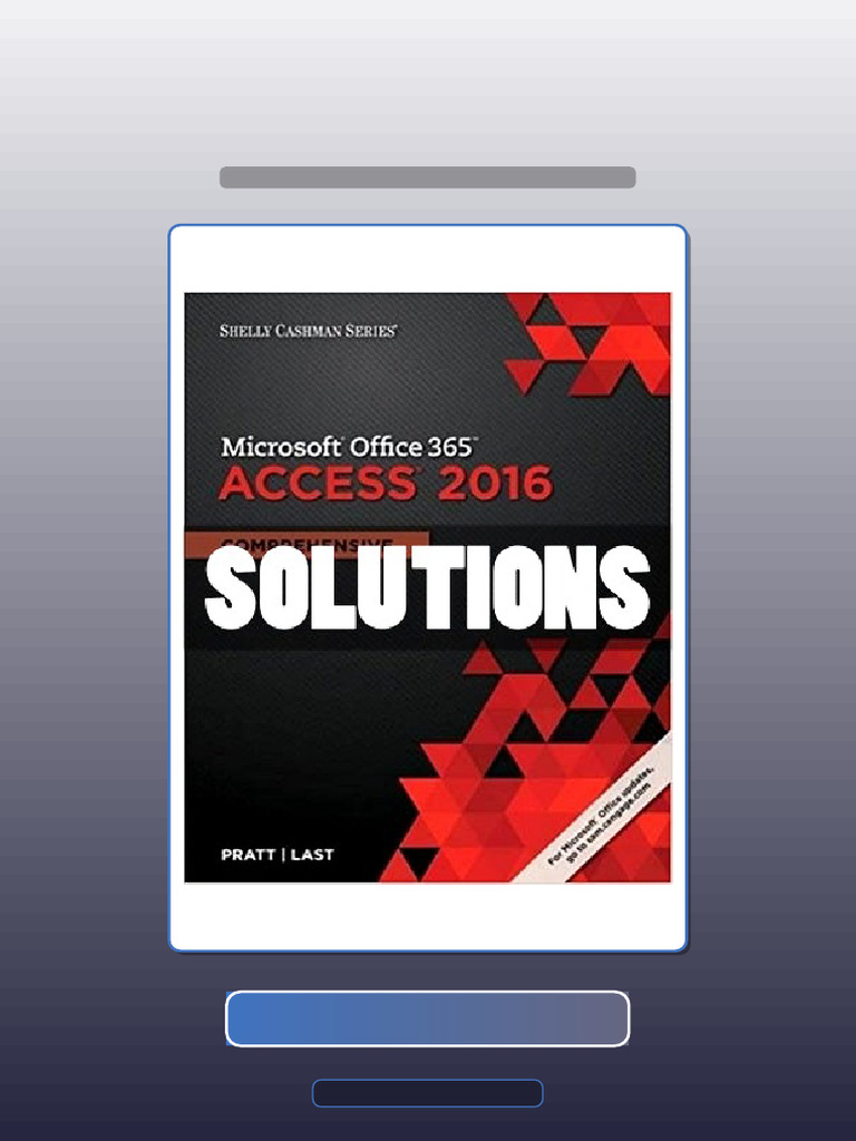 Complete Shelly Cashman Series Microsoft Office 365 and Access 2016 ...