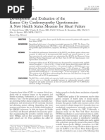 KCCQ-12 Scoring Instructions | PDF