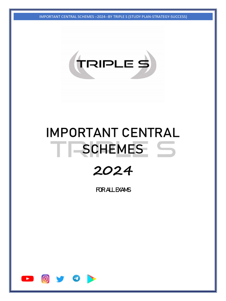 Important Schemes 2024 - 51988544 - 2025 - 03 - 16 - 20 - 44 | PDF ...
