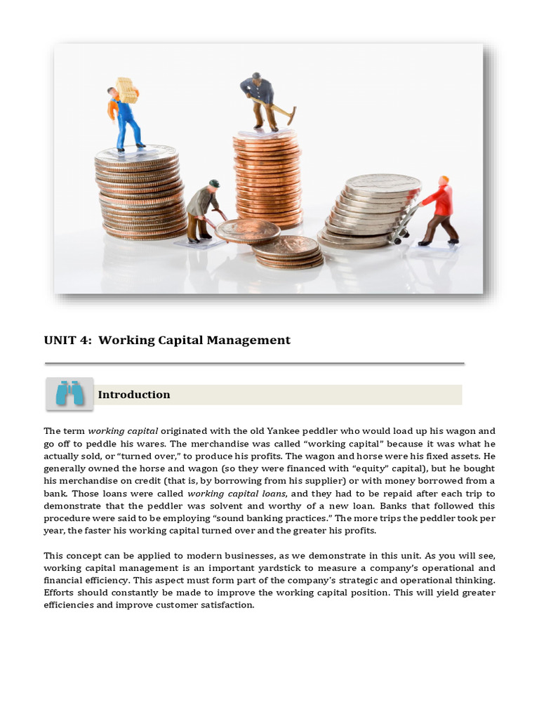 UNIT 4 - Working Capital Management | PDF | Working Capital | Float ...