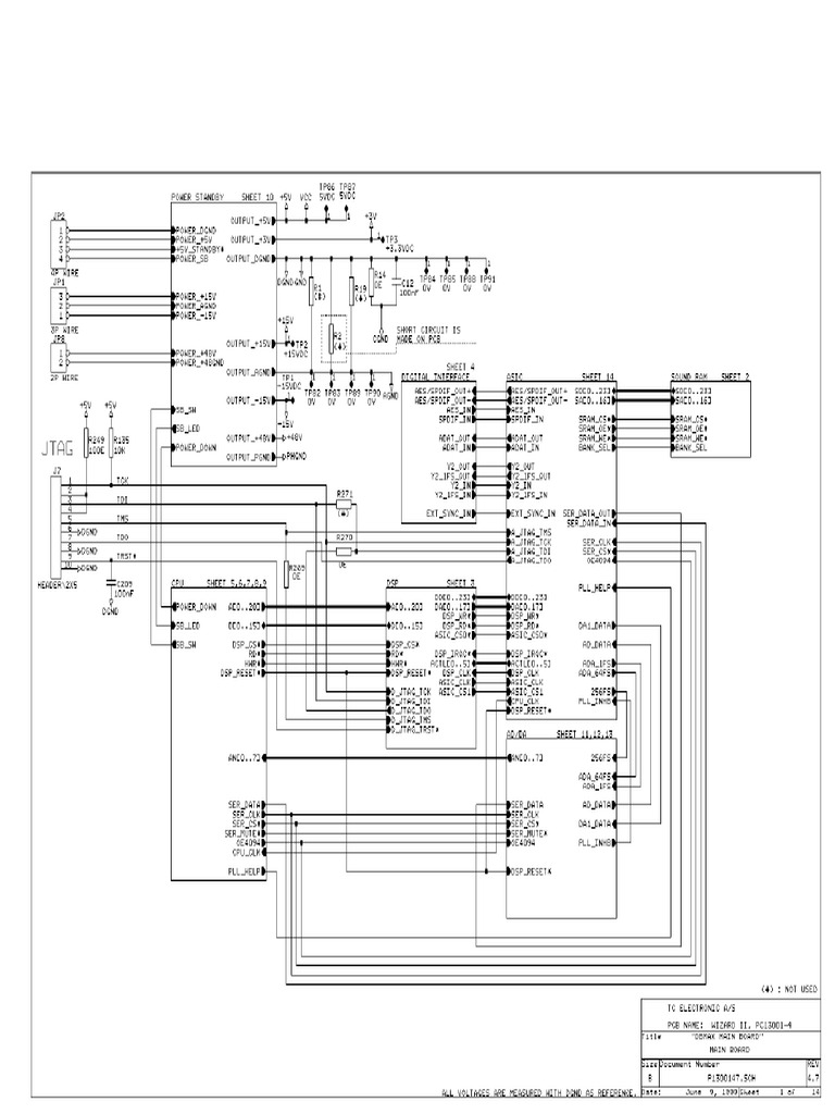 TC Electronic DB Max Schematics | PDF
