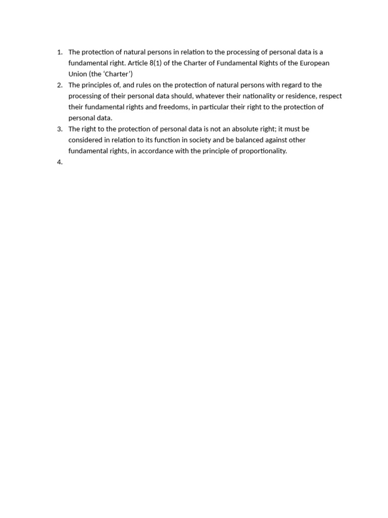 The Protection of Natural Persons in Relation To The Processing of ...