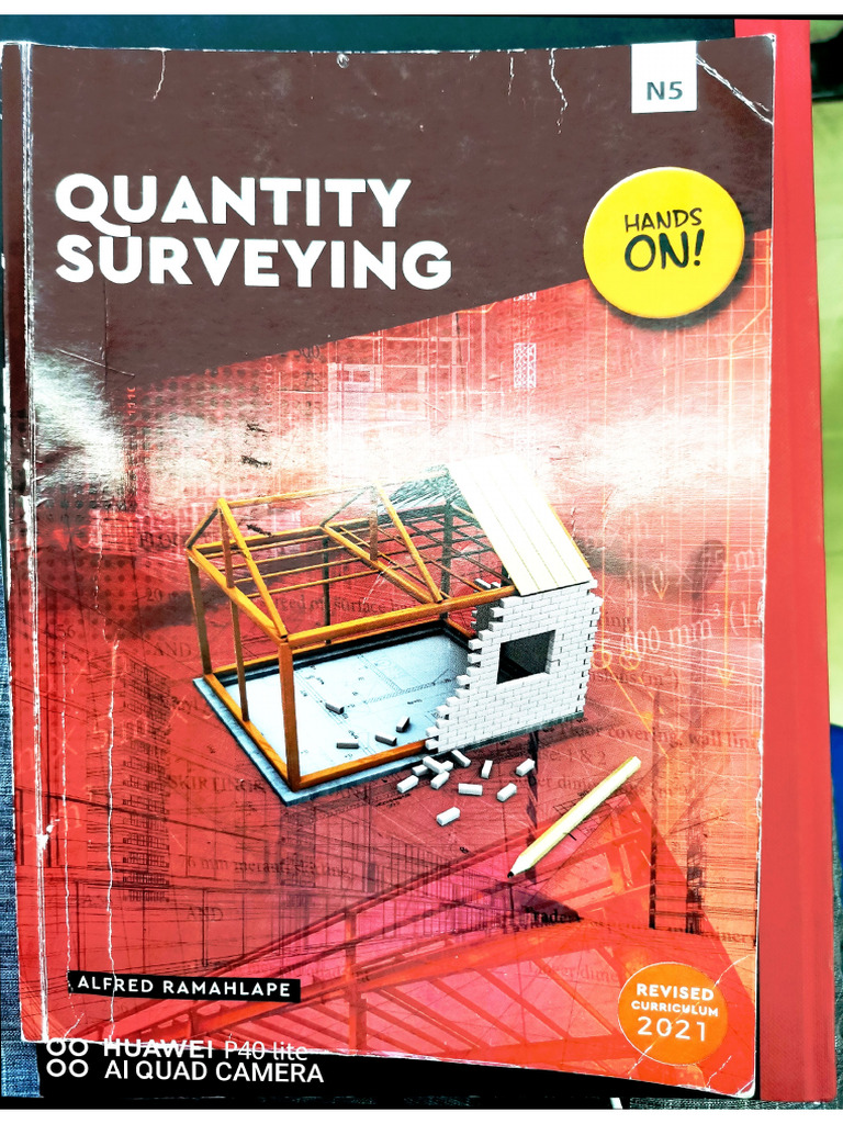 Quantity Surveying n5 Text Book | PDF