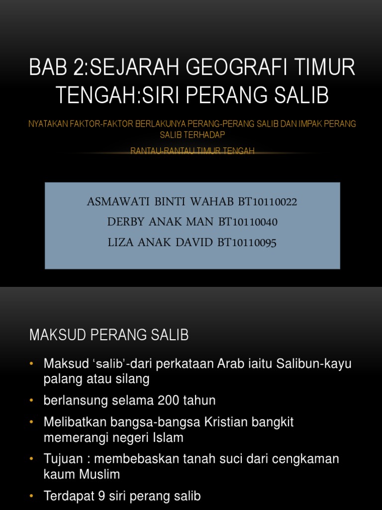 Faktor dan Impak Perang Salib Kesembilan | PDF | Ilmu Sosial | Perjalanan