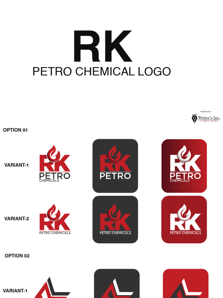 RK Petro Chemical Logo Presentation | PDF