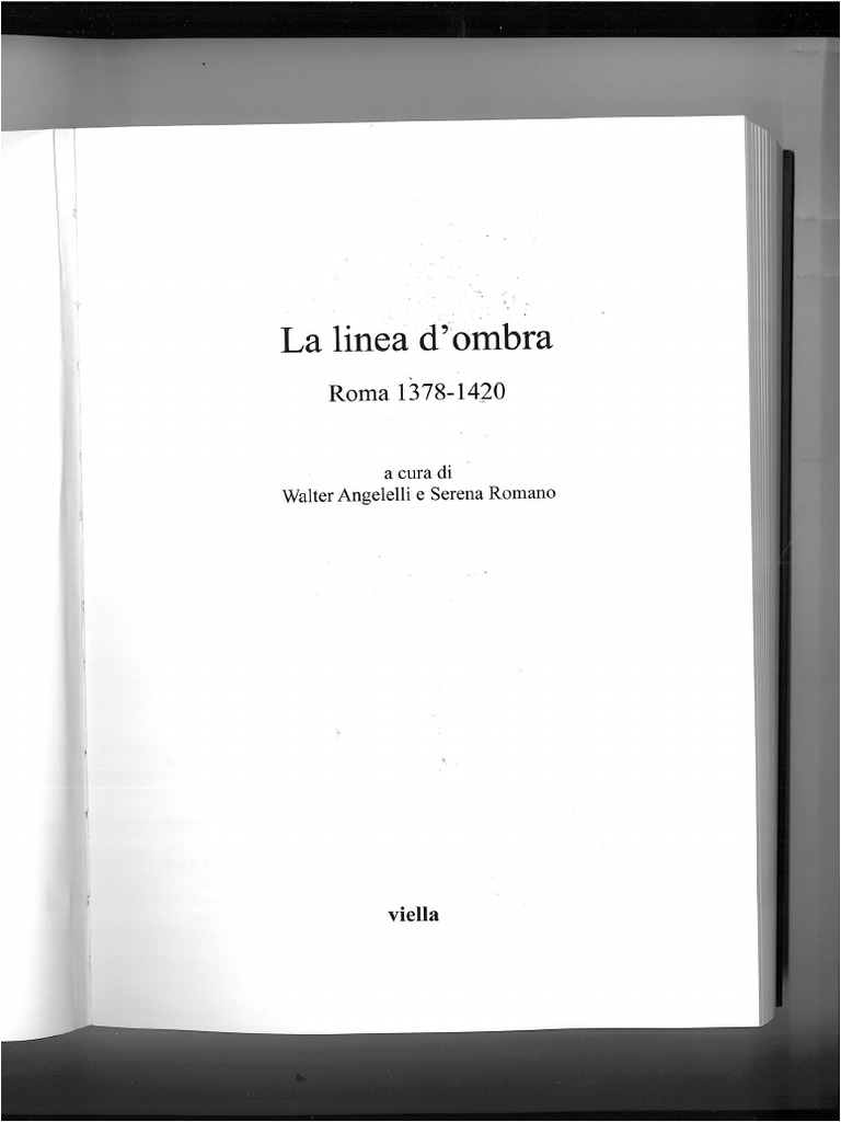 La Linea D'ombra | PDF