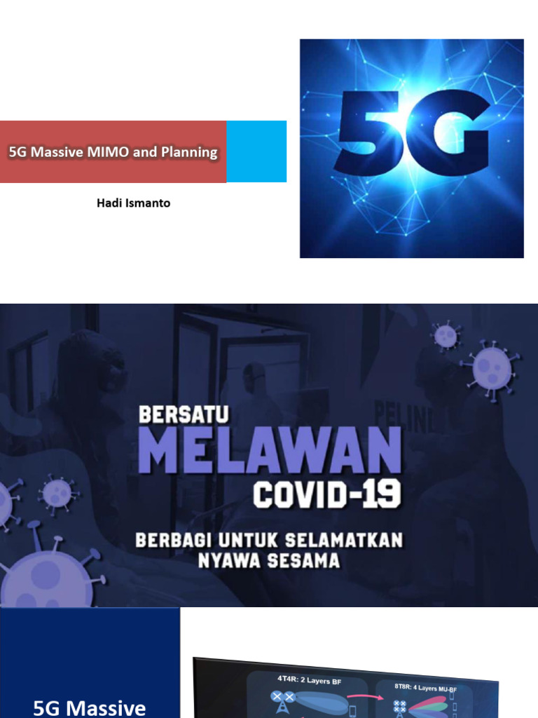 5G Massive MIMO Planning Guide | PDF | Mimo | Broadcast Engineering