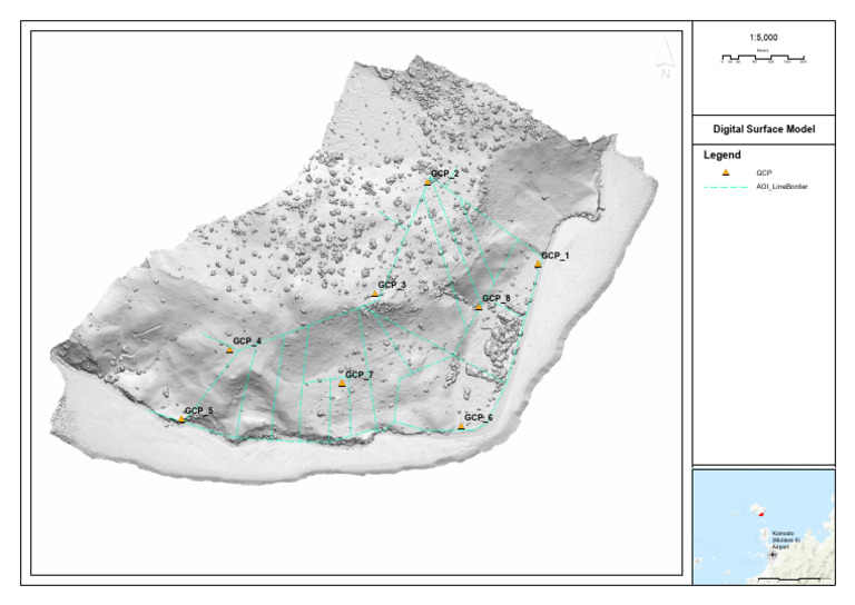 Digital Surface Model of Komodo Airport | PDF