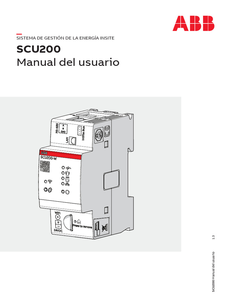 Manual del Usuario SCU200 InSite | PDF | Diodo emisor de luz ...