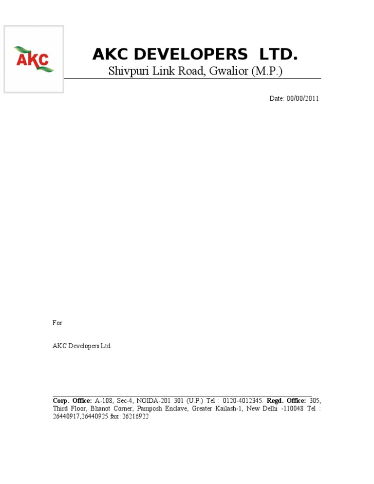 AKC Letters Pad | PDF