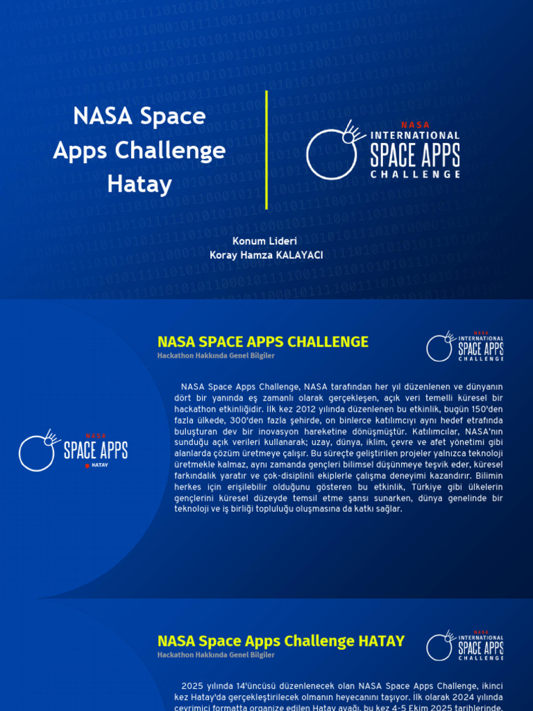 2025 NASA Space Apps Challenge Hatay - PDF - 20250715 - 113819 - 0000 | PDF