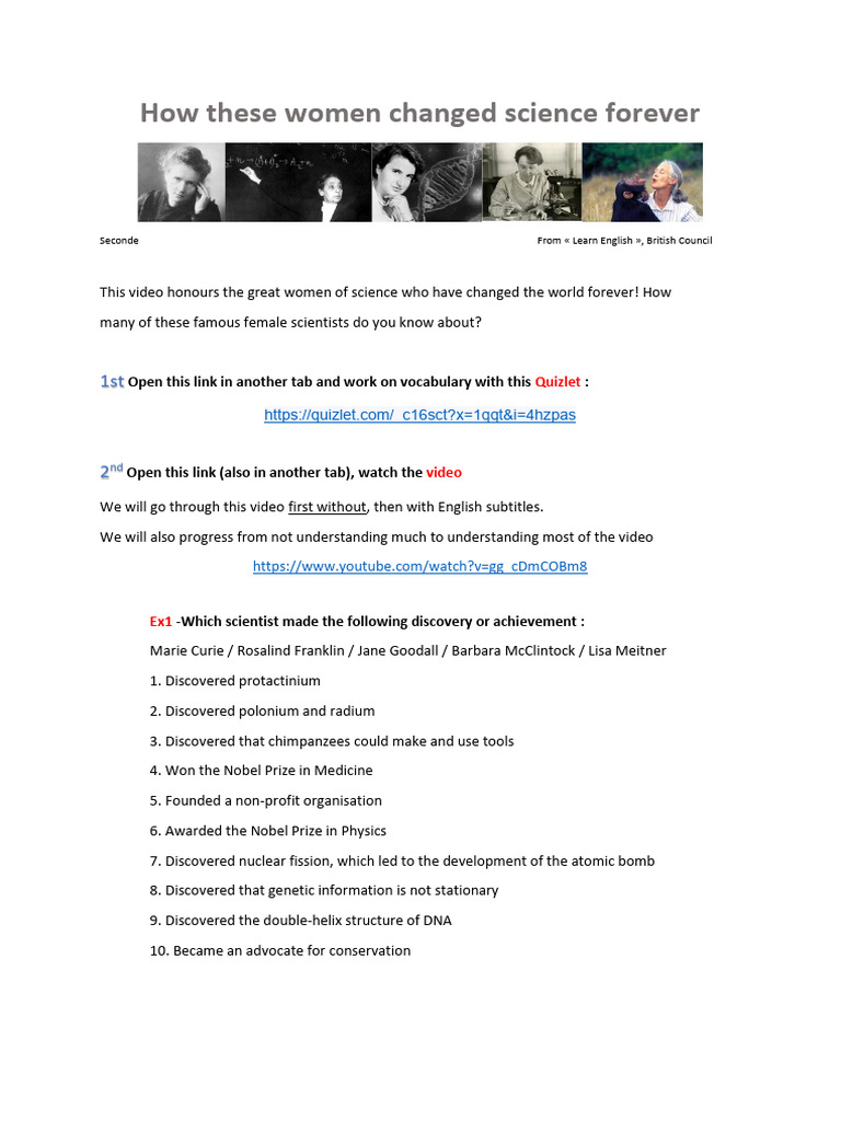 5.how These Women Changed Science Forever | PDF