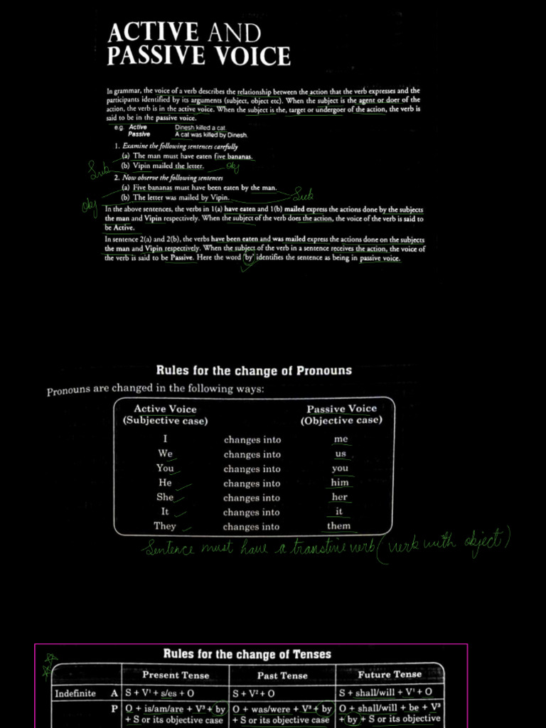 Day 12 - Active Passive - Theory With Ex | PDF