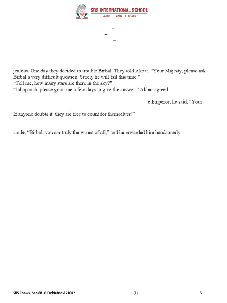 Short Story - 1 | PDF