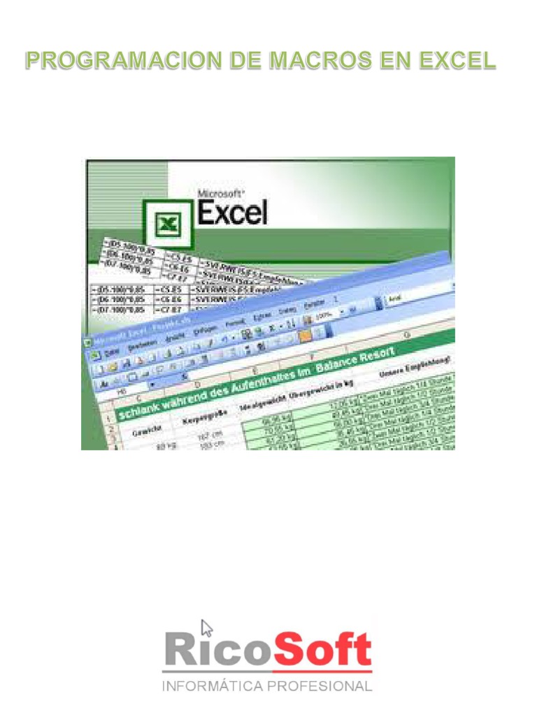 Curso de Programaci N de Macros en Excel | PDF | Informática